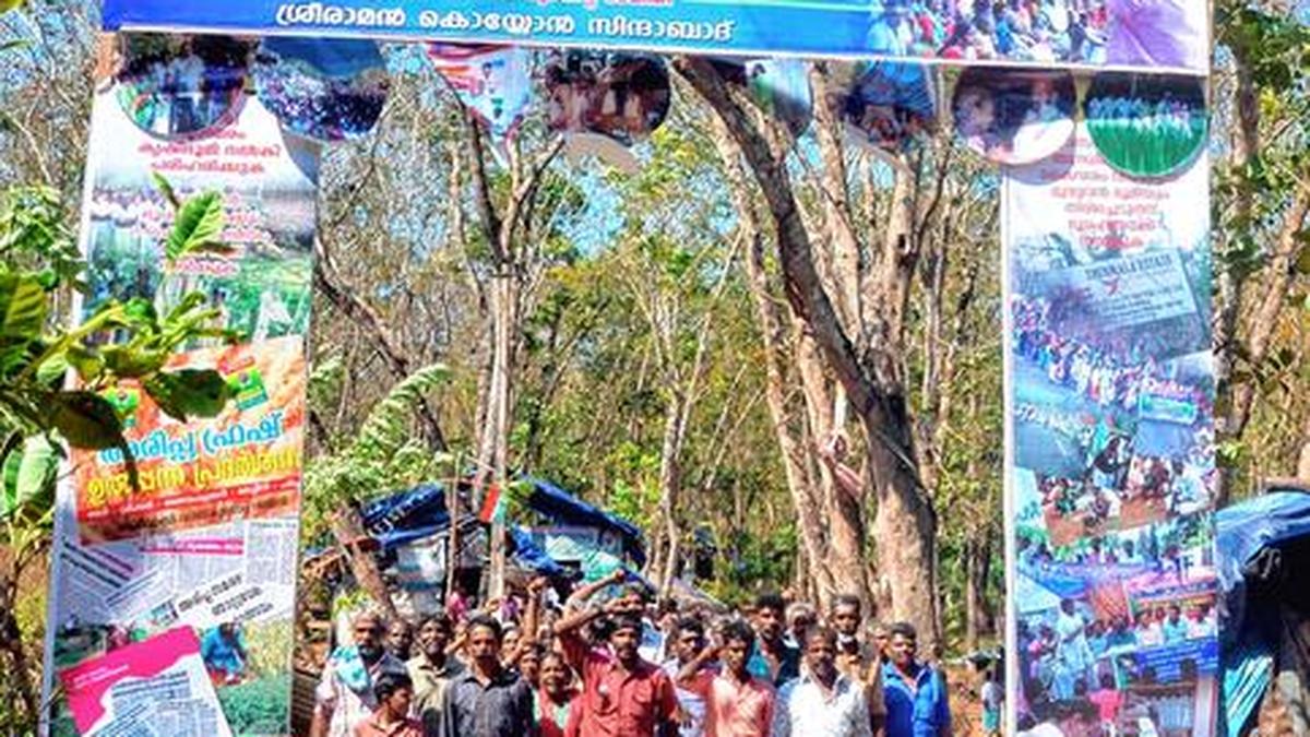 Arippa Bhoosamaram: Kerala’s seven-year-old land struggle - The Hindu