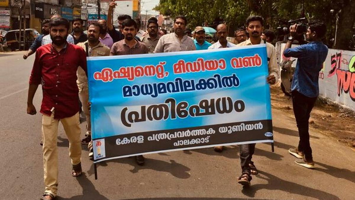 Protests erupt in Kerala over Centre’s move to ban two Malayalam news ...