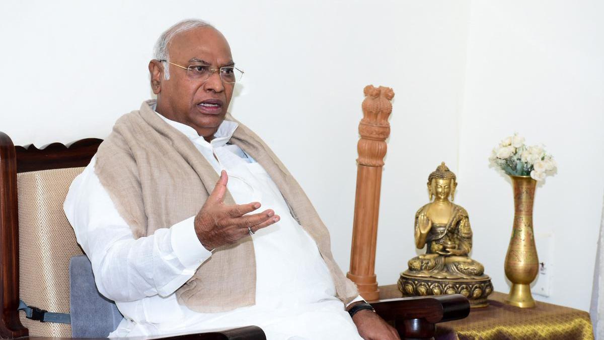 Kharge takes exception to debate on future Chief Minister of State in ...