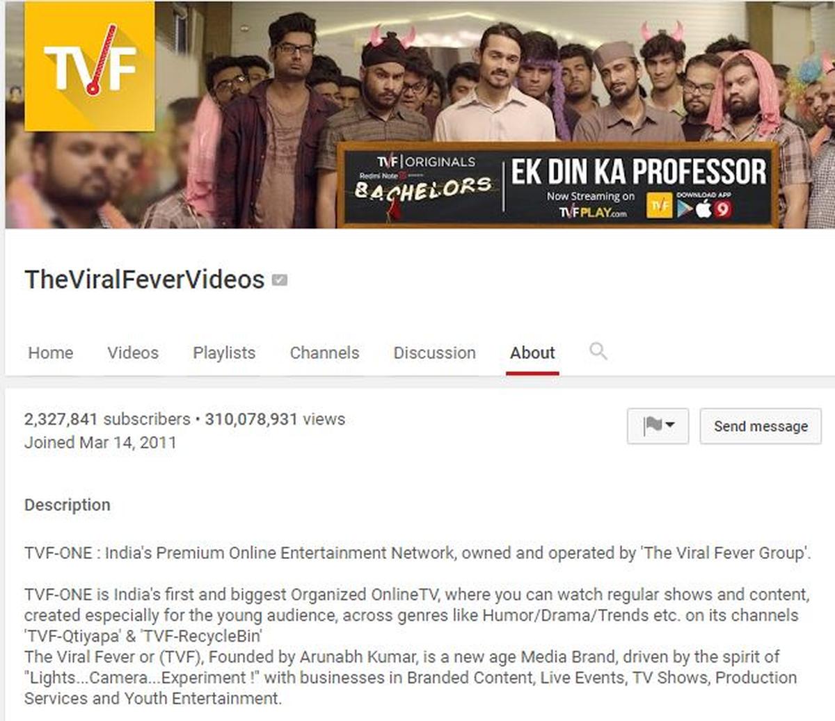 Several employees of TVF have spoken in defence of the company. - The Hindu