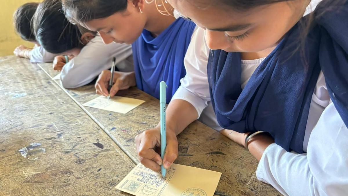 Please vote, Assam students appeal to parents through postcards - The Hindu