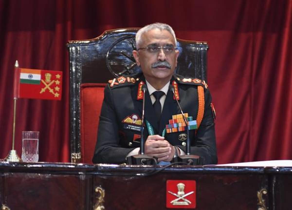Will hold our ground along LAC: Gen. Naravane - The Hindu