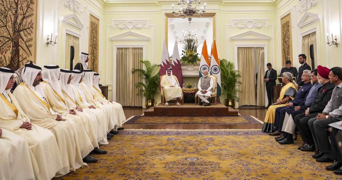 PM Modi-Qatar Emir Sheikh Tamim talks: Decide to elevate India-Qatar ties to ‘strategic ...