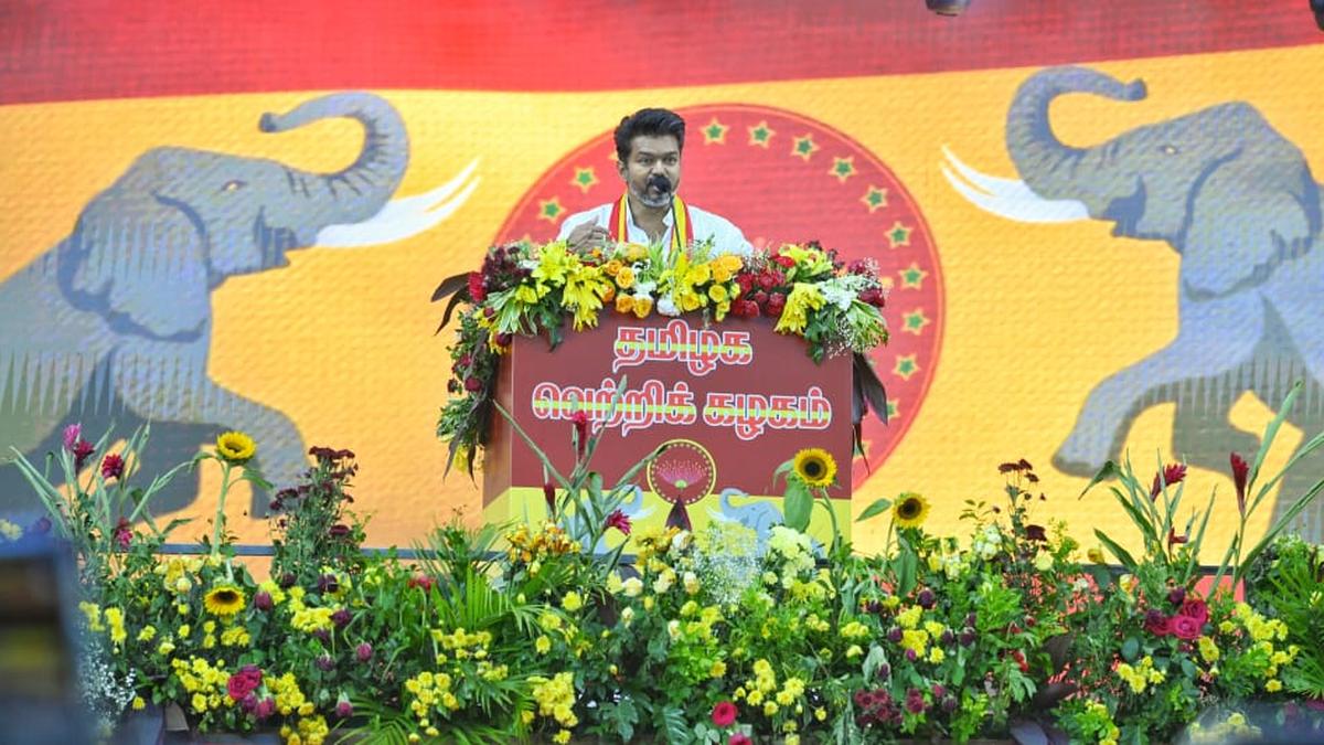 Actor Vijay’s TVK rally key highlights: Vijay calls for power sharing ...