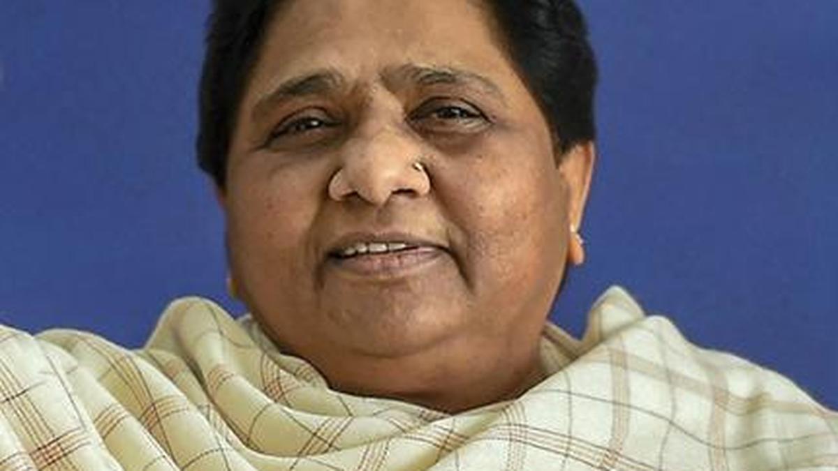 Mayawati holds review meet of BSP - The Hindu