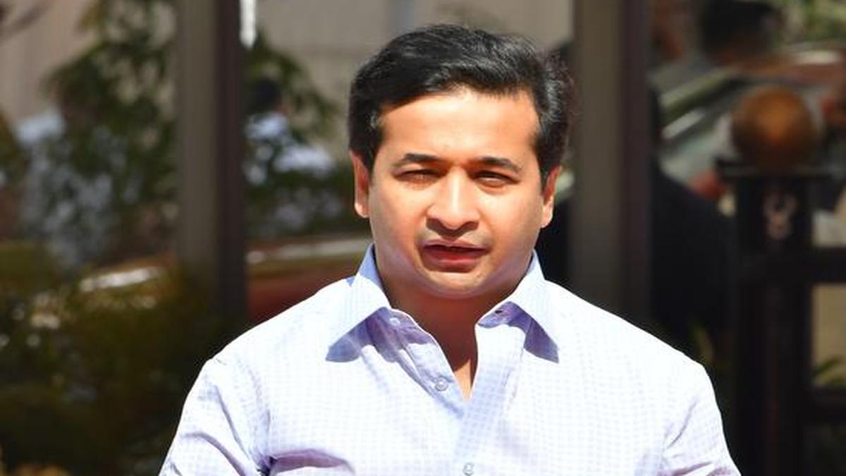 Shiv Sena slams Nitish Rane for gestures against Aaditya Thackeray ...