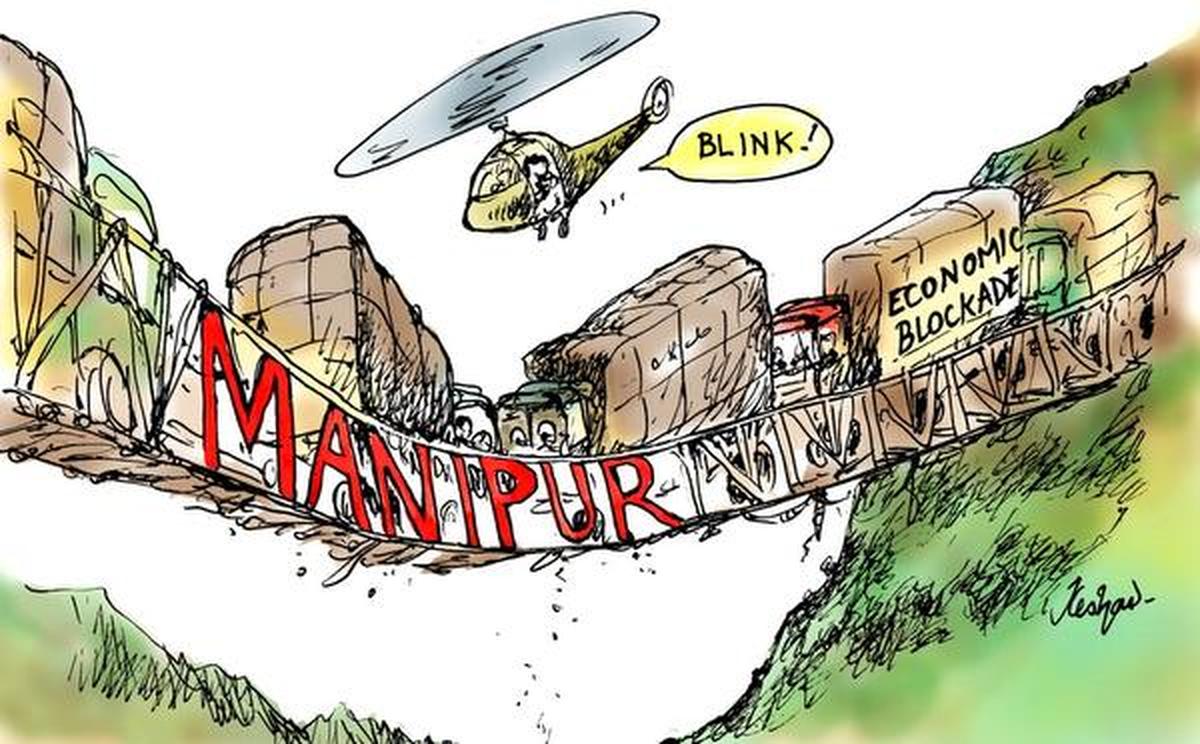 Manipur blockade in pictures - The Hindu