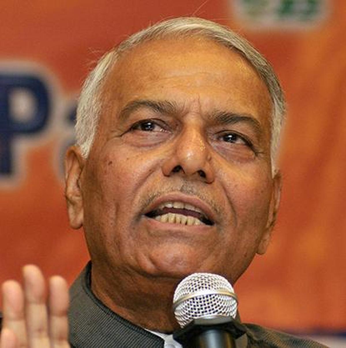 Yashwant to visit Gujarat on Congress invitation - The Hindu