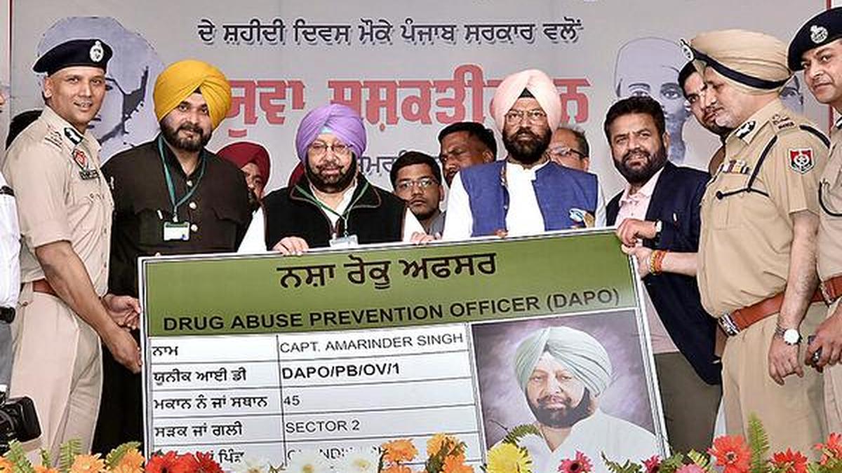 Punjab war on drug menace - The Hindu