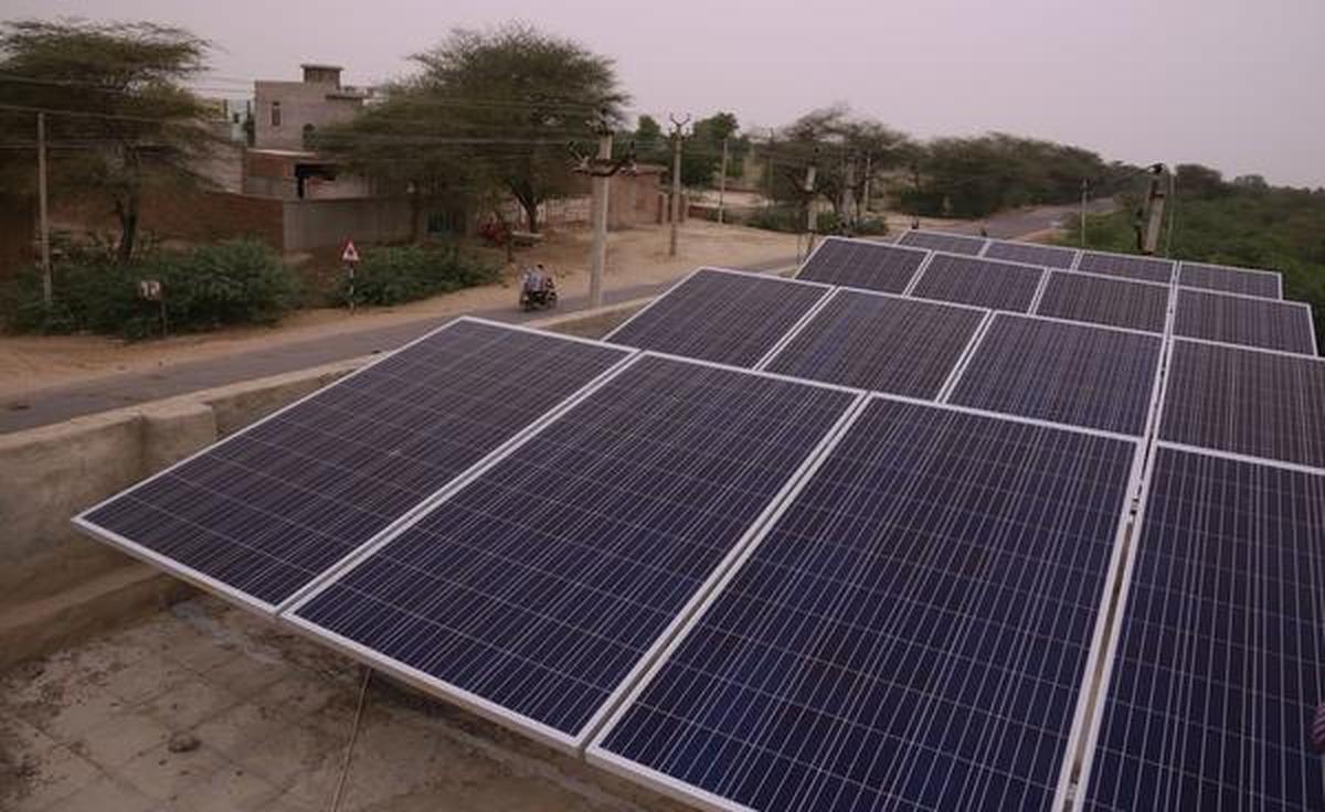 First green energy corridor being developed in Rajasthan - The Hindu