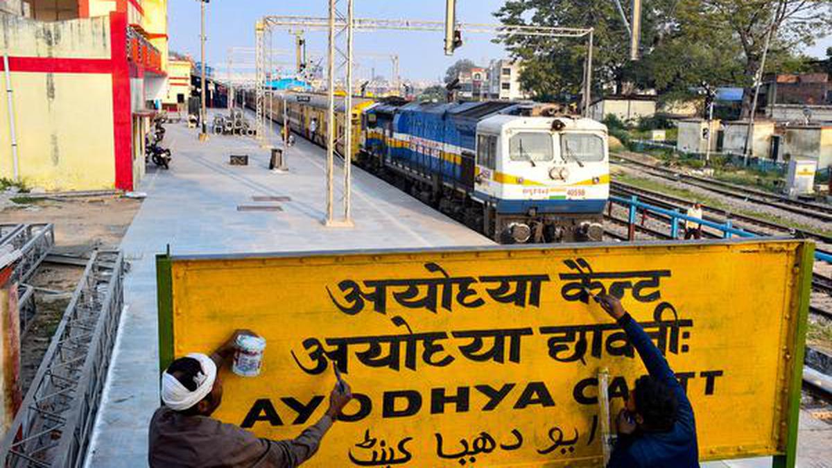 Faizabad Junction now Ayodhya Cantt: Mixed reactions from historians, locals on station renaming ...