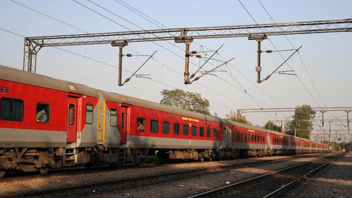 Rajdhani Express reaches Manipur on trial run - The Hindu