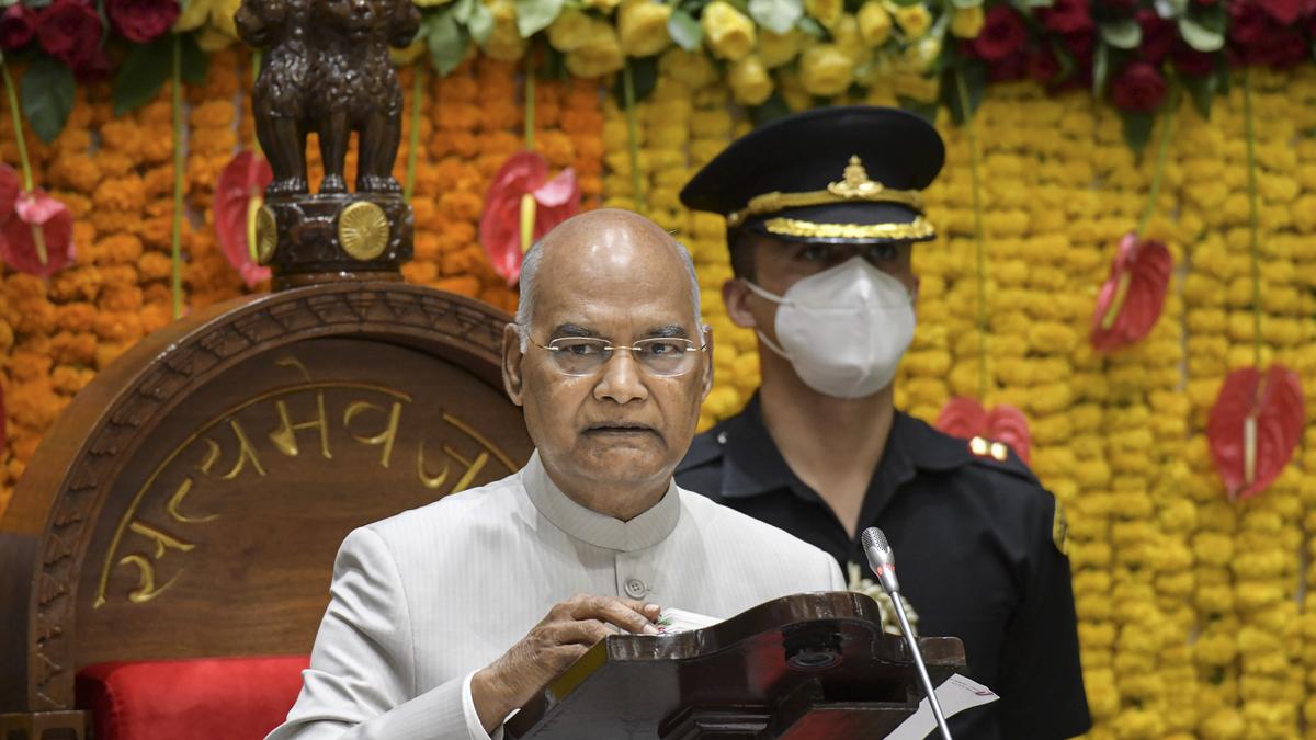 President lauds Gujarat model of development - The Hindu