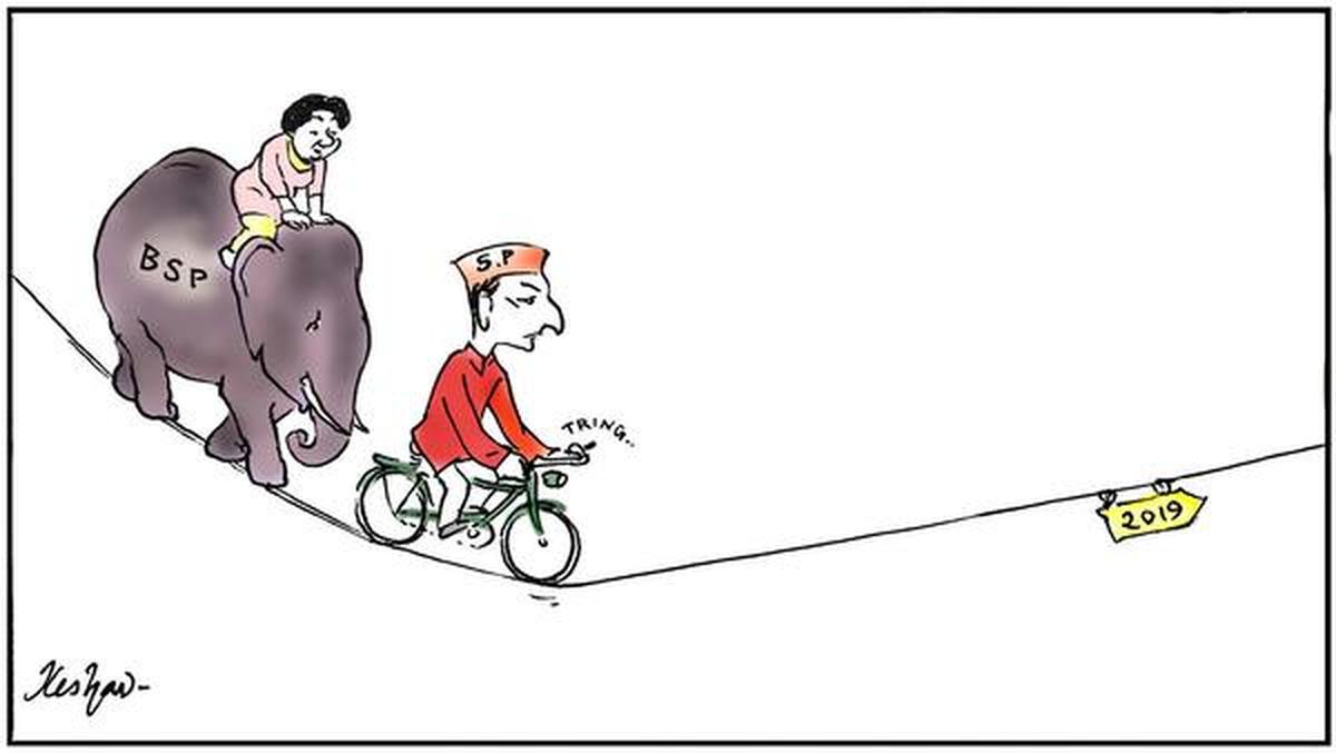 SP, BSP agree ‘in principle’ on alliance for 2019 Lok Sabha polls - The ...