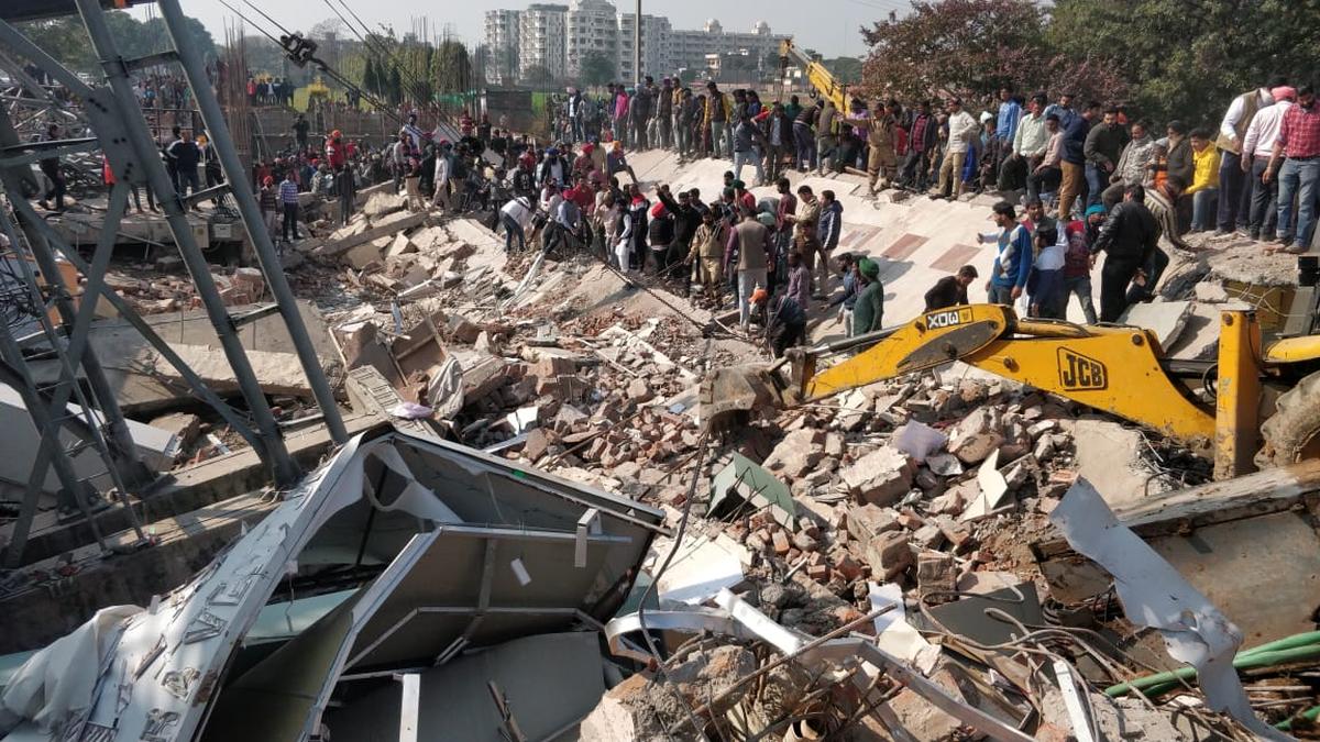 Mohali building collapse: Four rescued, more people feared trapped ...