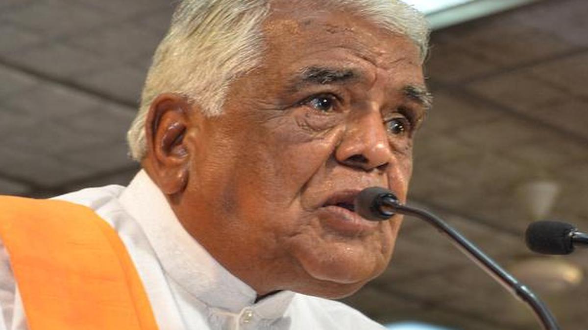 Former Madhya Pradesh CM Babulal Gaur passes away - The Hindu