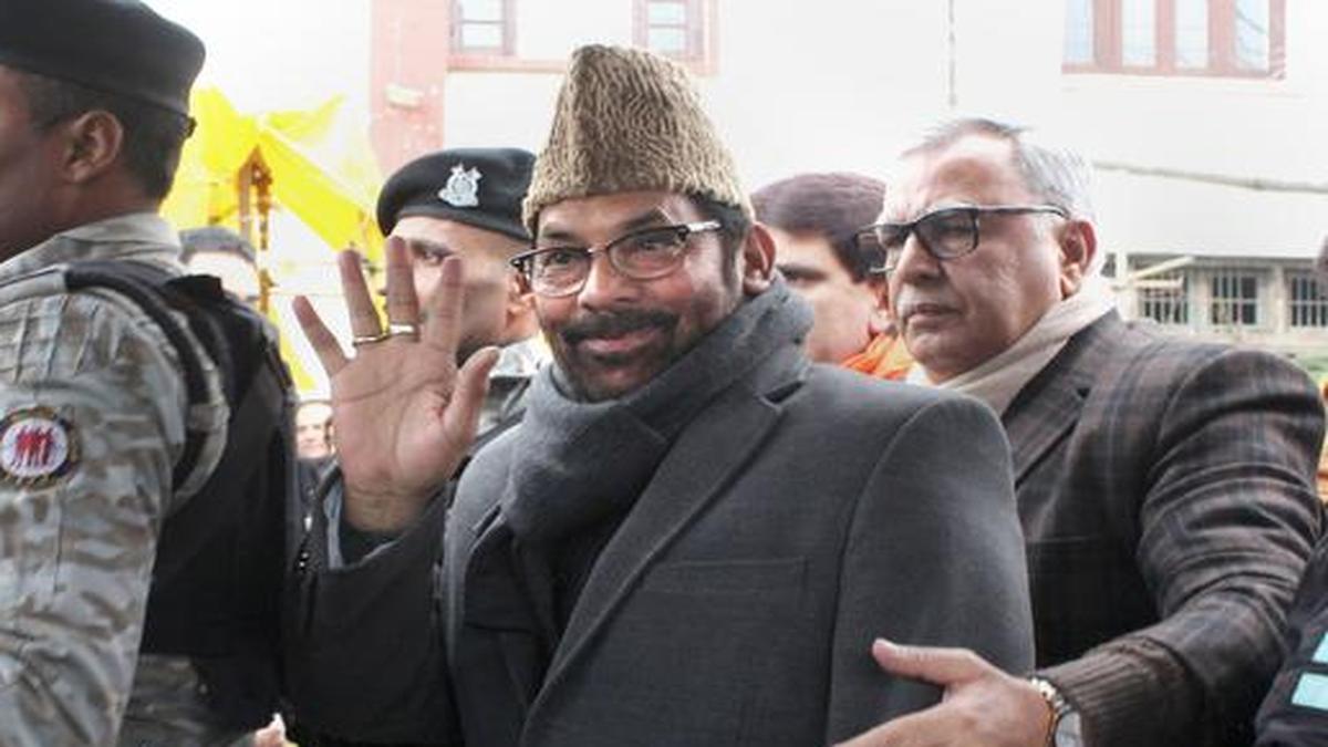 Minister Mukhtar Abbas Naqvi’s new book narrates a tale of love across ...