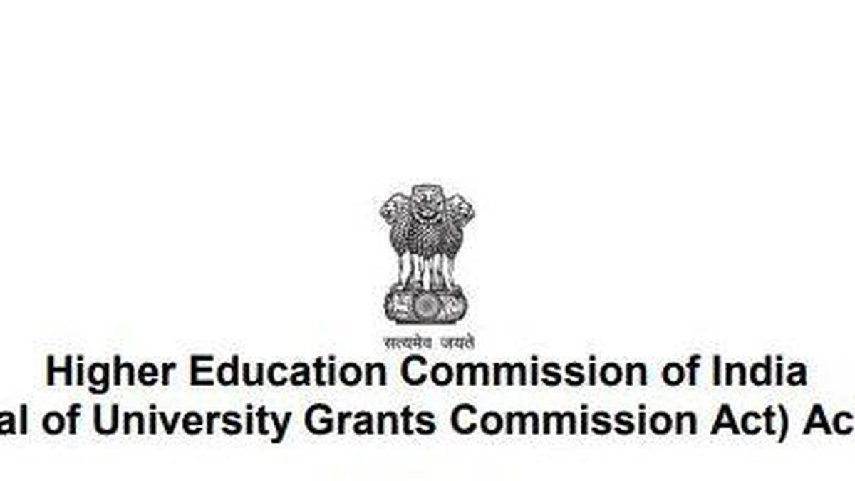 Academia irked by Higher Education Commission of India move - The Hindu