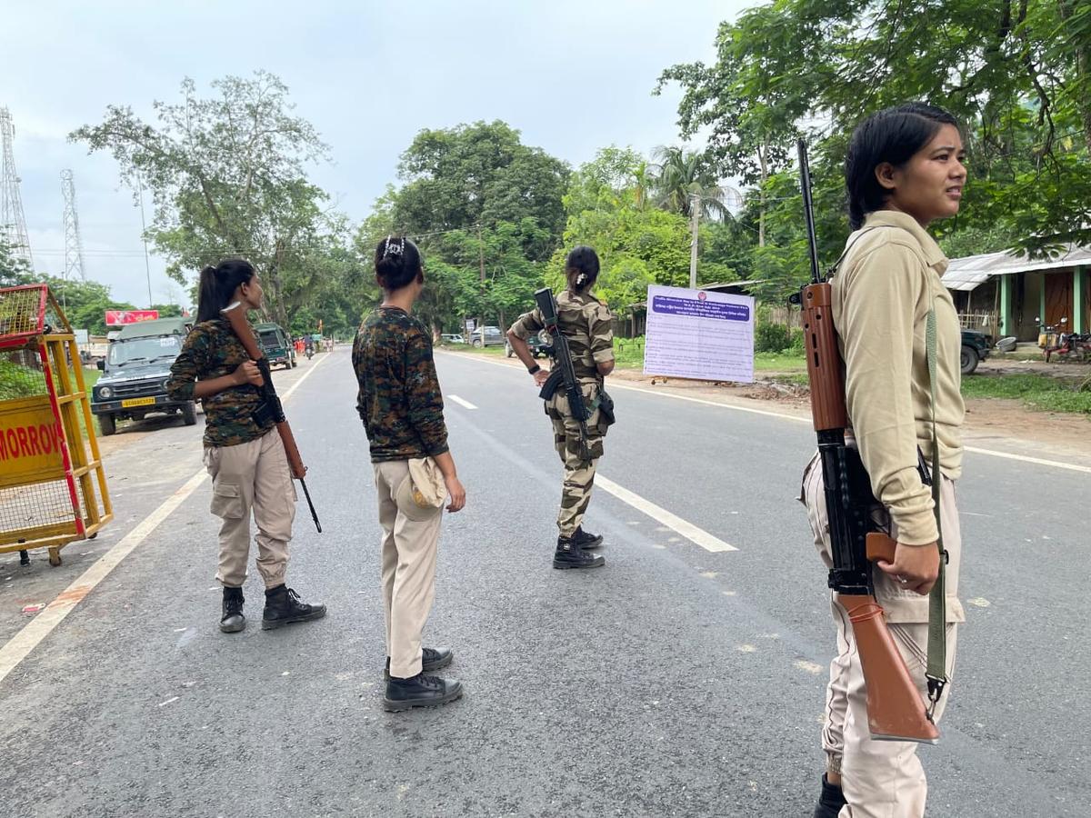Kaziranga’s women guards ensure safer passage for flood-hit animals ...