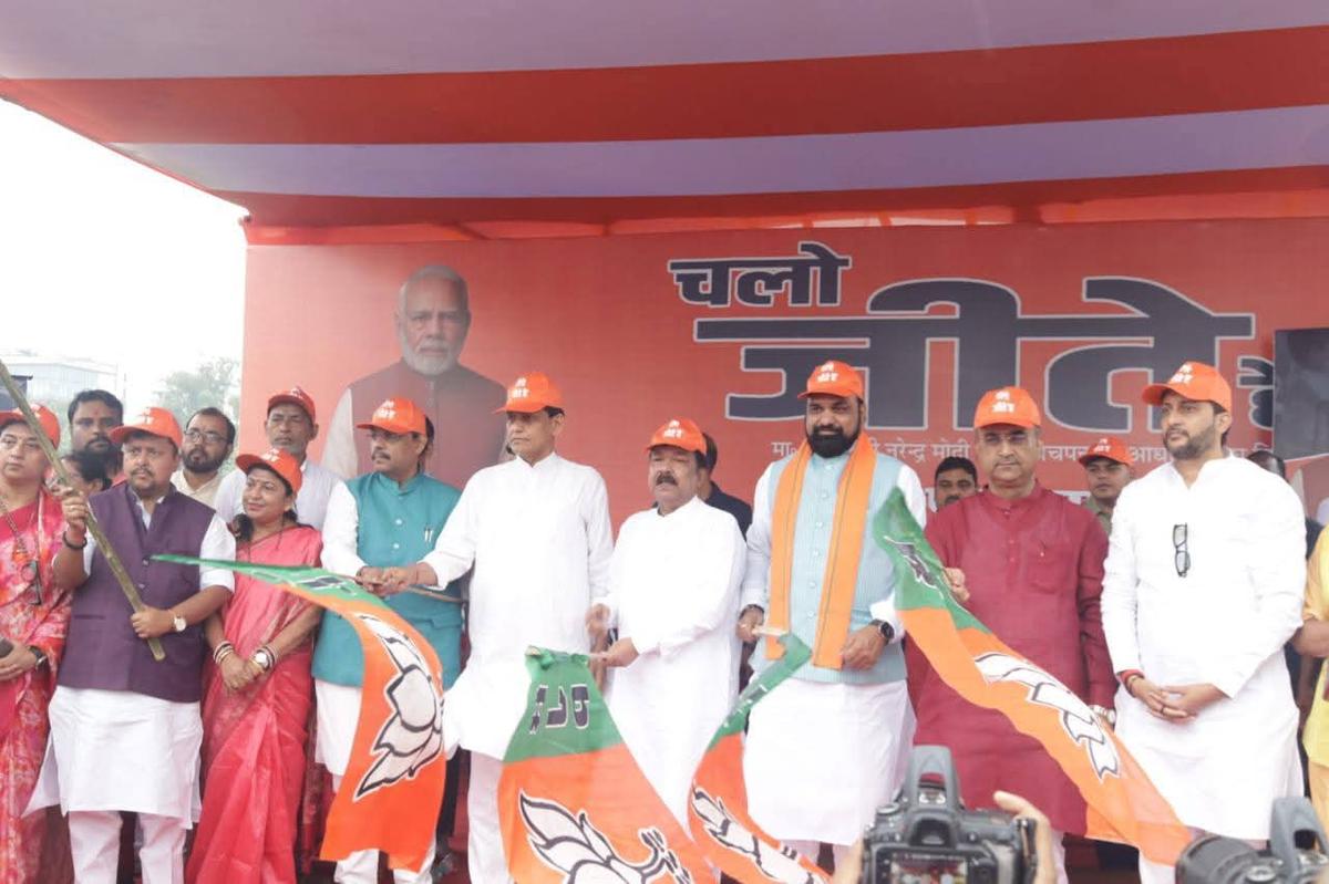 BJP to screen film on PM in all Bihar Assembly constituencies - The Hindu