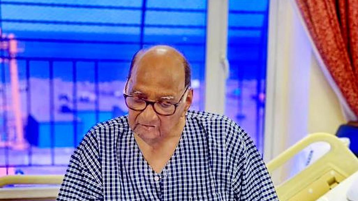 Sharad Pawar undergoes medical procedure to remove mouth ulcer - The Hindu