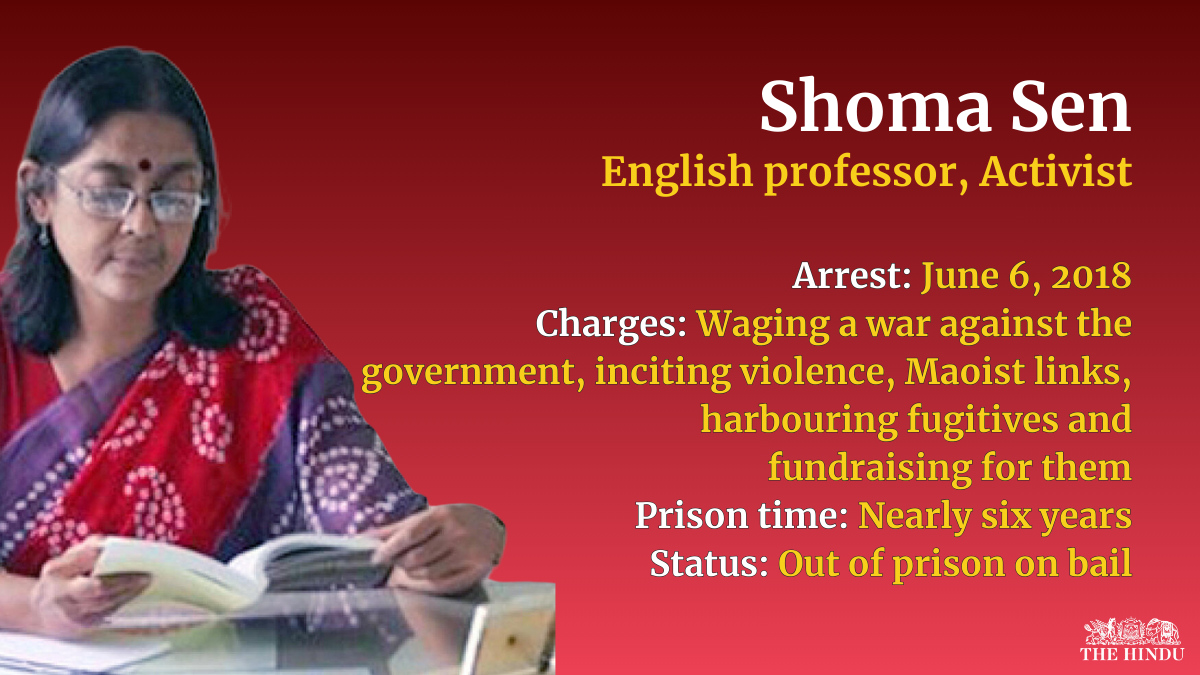 The cases and charges against the Bhima Koregaon 16 | Explained - The Hindu