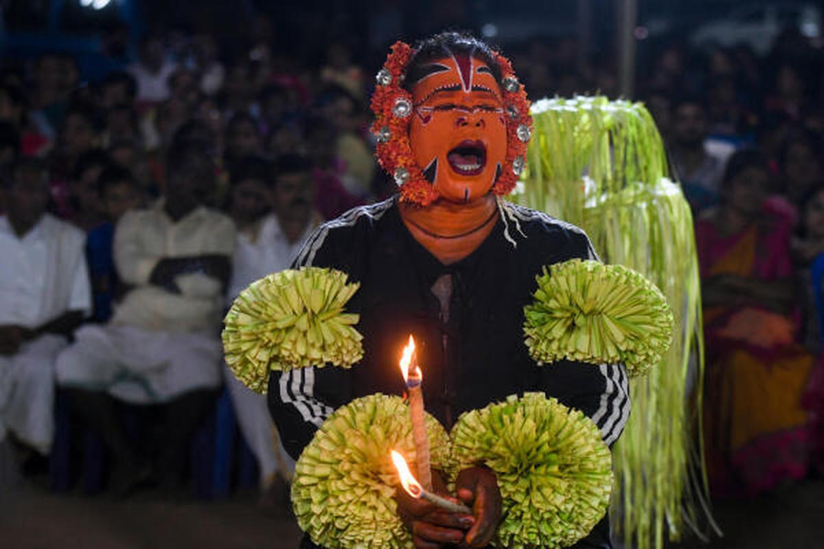 In Frames | The night of Bhoota Kola - The Hindu