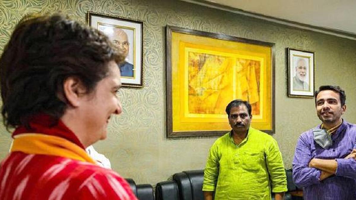 Priyanka-Jayant meeting creates a flutter - The Hindu