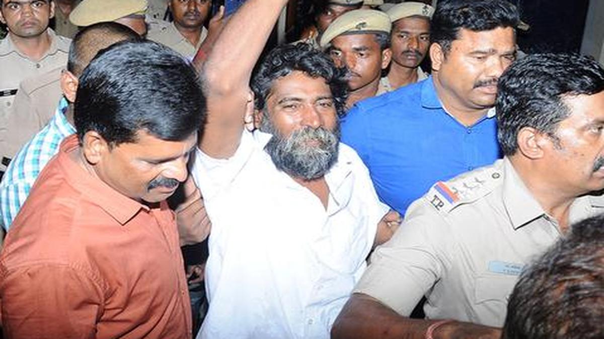 Mugilan taken into custody at Katpadi - The Hindu