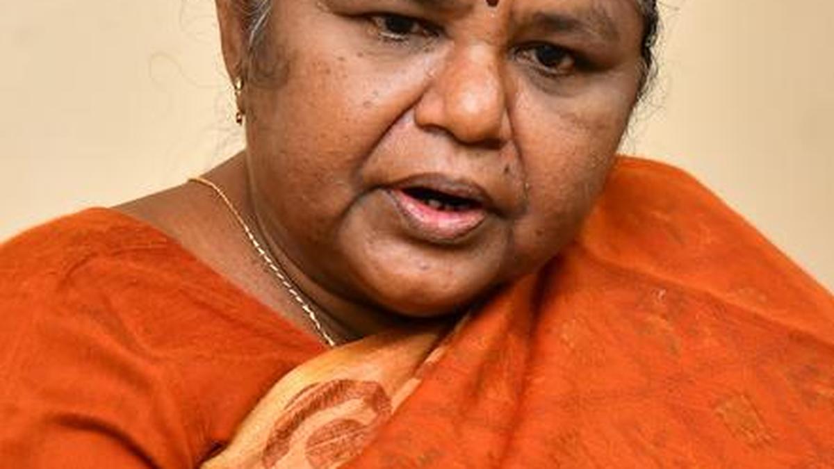 Dindigul Corporation is merely in name: Balabharathi - The Hindu