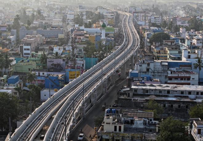 Nearly 40% of Chennai Metro Rail’s phase II project completed: Lok ...