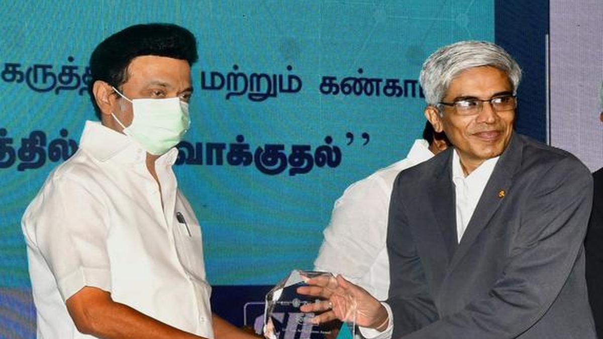 IIT-M director honoured - The Hindu