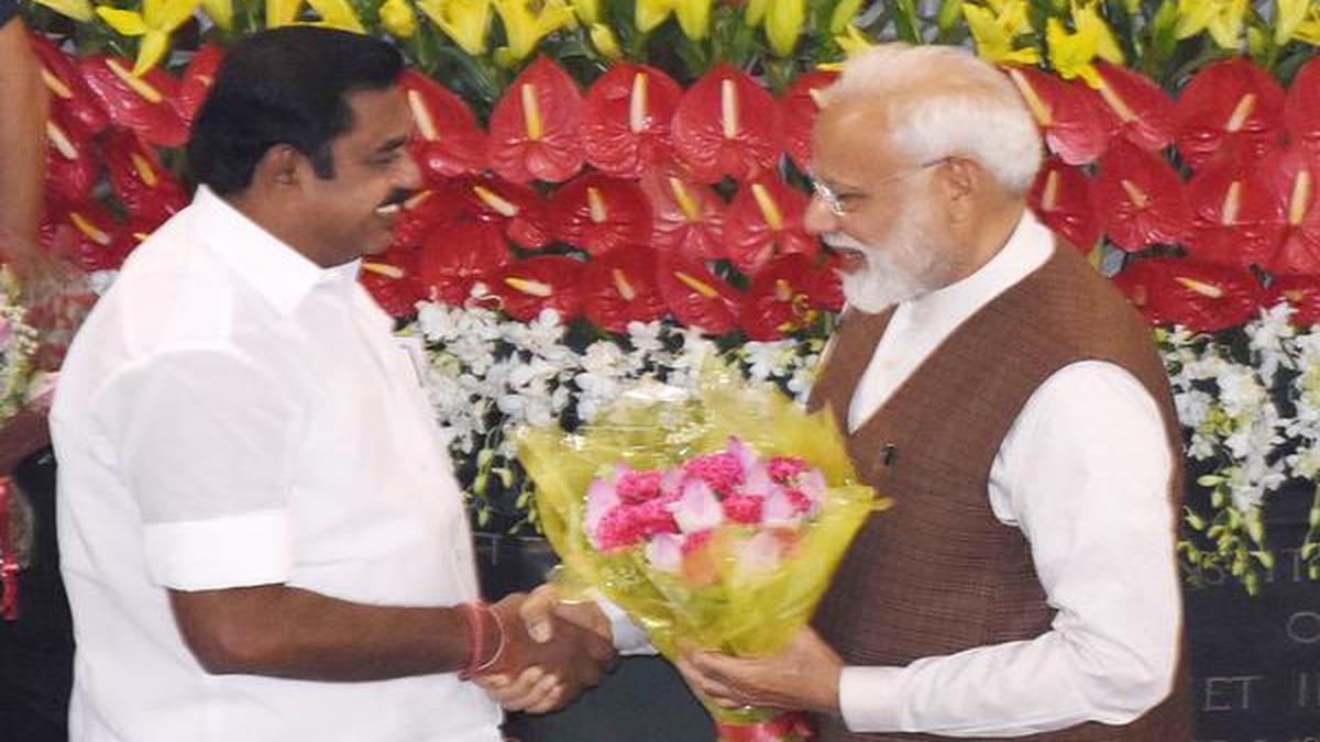 EPS, OPS meet Modi - The Hindu