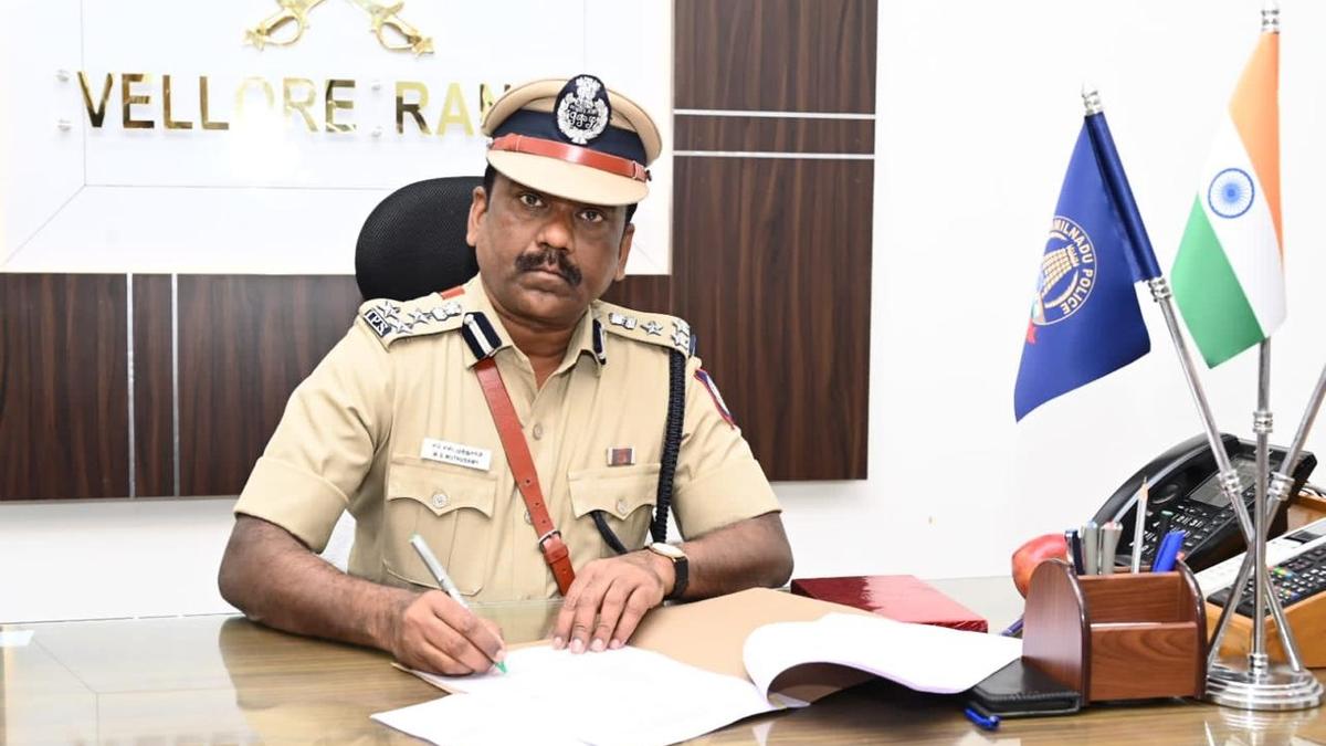 M.S. Muthusamy appointed as new DIG-Vellore Range - The Hindu