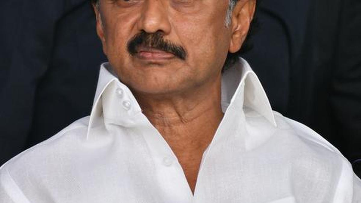 Stalin alleges irregularity in drinking water scheme - The Hindu