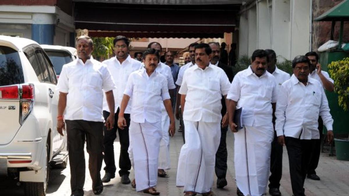 AIADMK's 'two leaves' symbol frozen - The Hindu