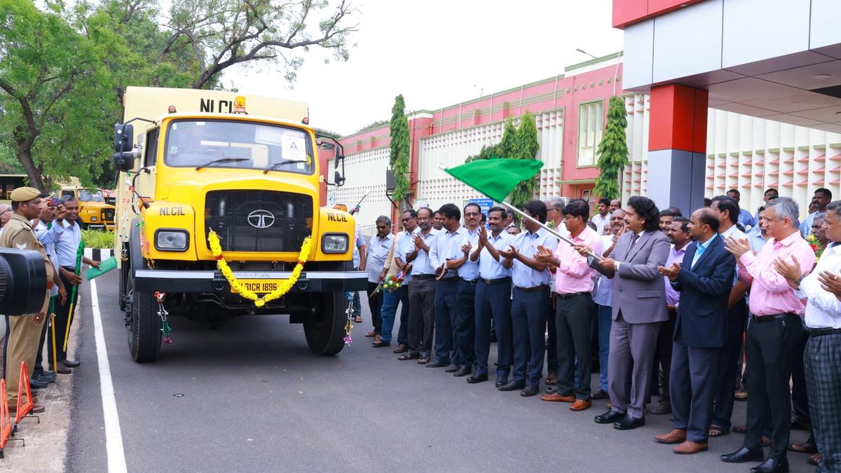 NLCIL revamps vehicle fleet operating in three lignite mines - The Hindu