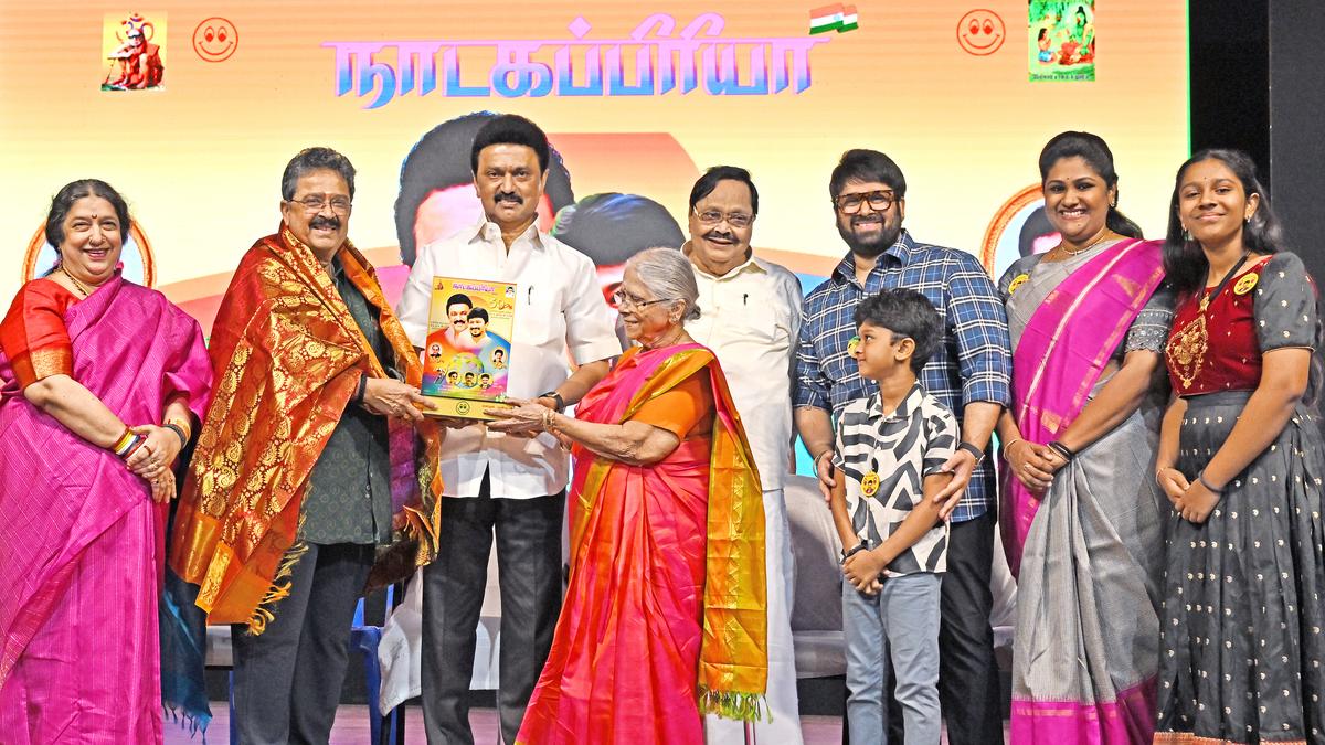Street in Mylapore to be named after S.Ve. Shekher’s father: Stalin ...