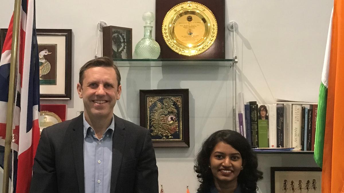 Civil Services aspirant functions as British Deputy High Commissioner ...