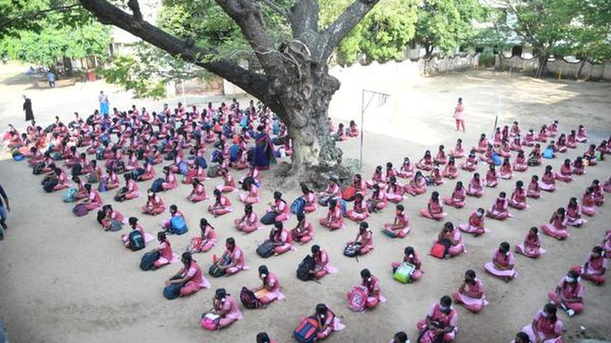 Schools reopen for classes 10 and 12 in TN - The Hindu