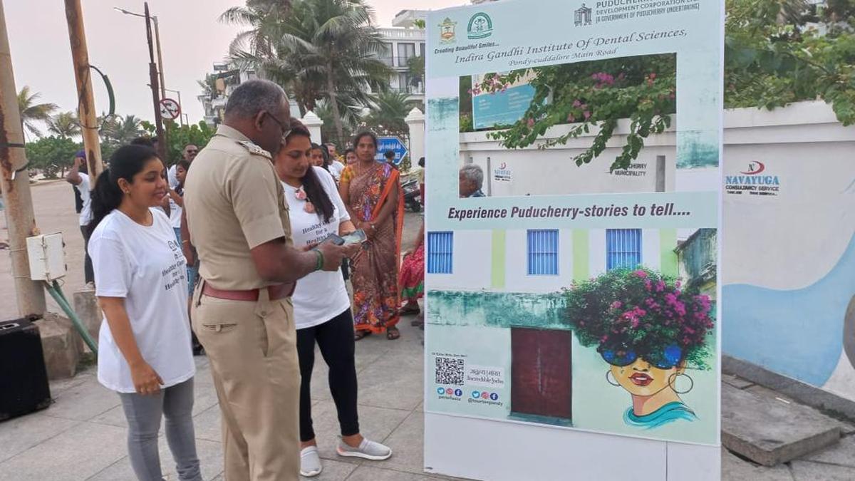 QR code-scannable videos to promote oral hygiene in Puducherry - The Hindu