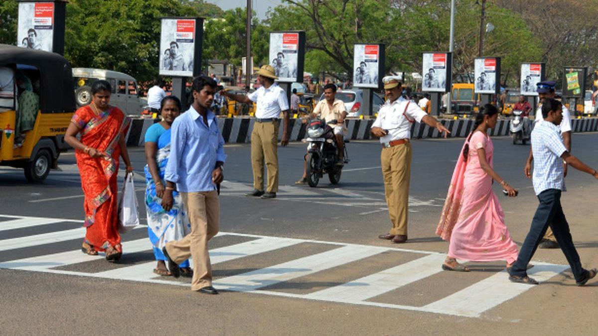 Zebra crossings, stop lines to come up on highway roads in Chennai ...