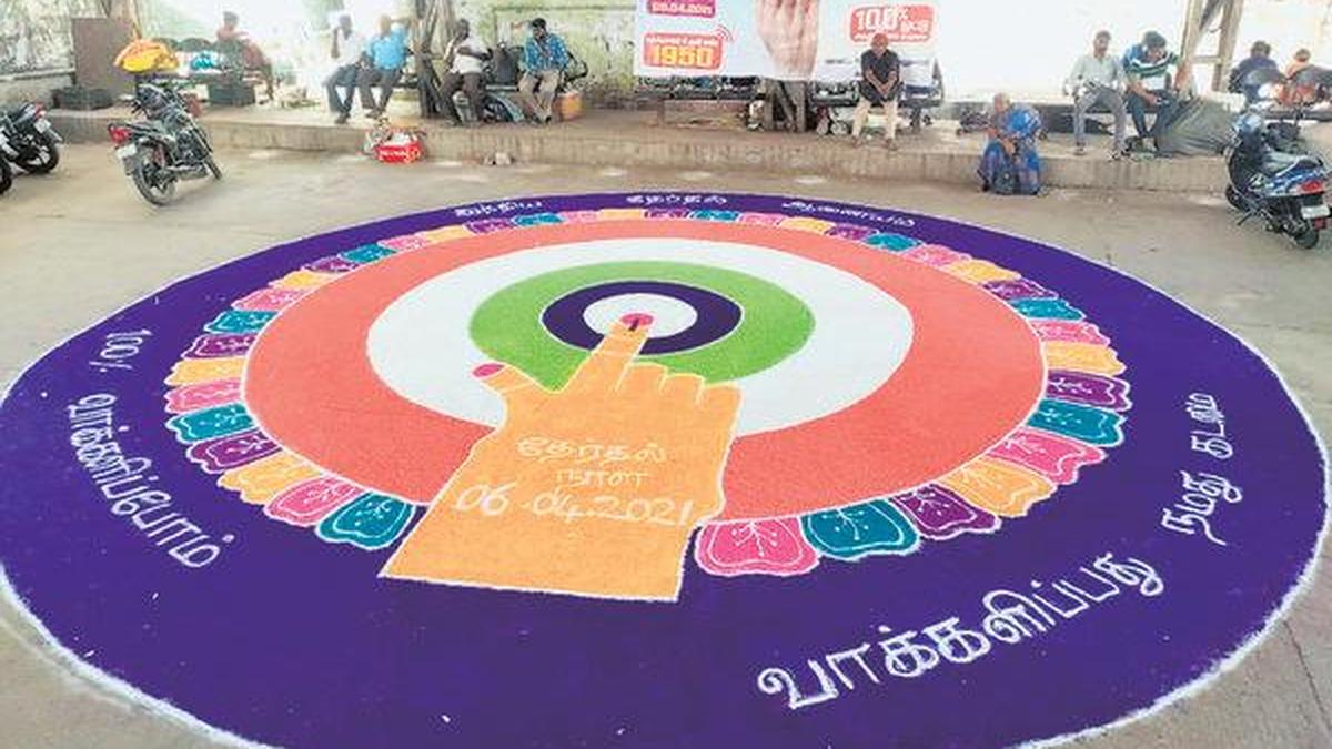 Rangoli to the rescue - The Hindu