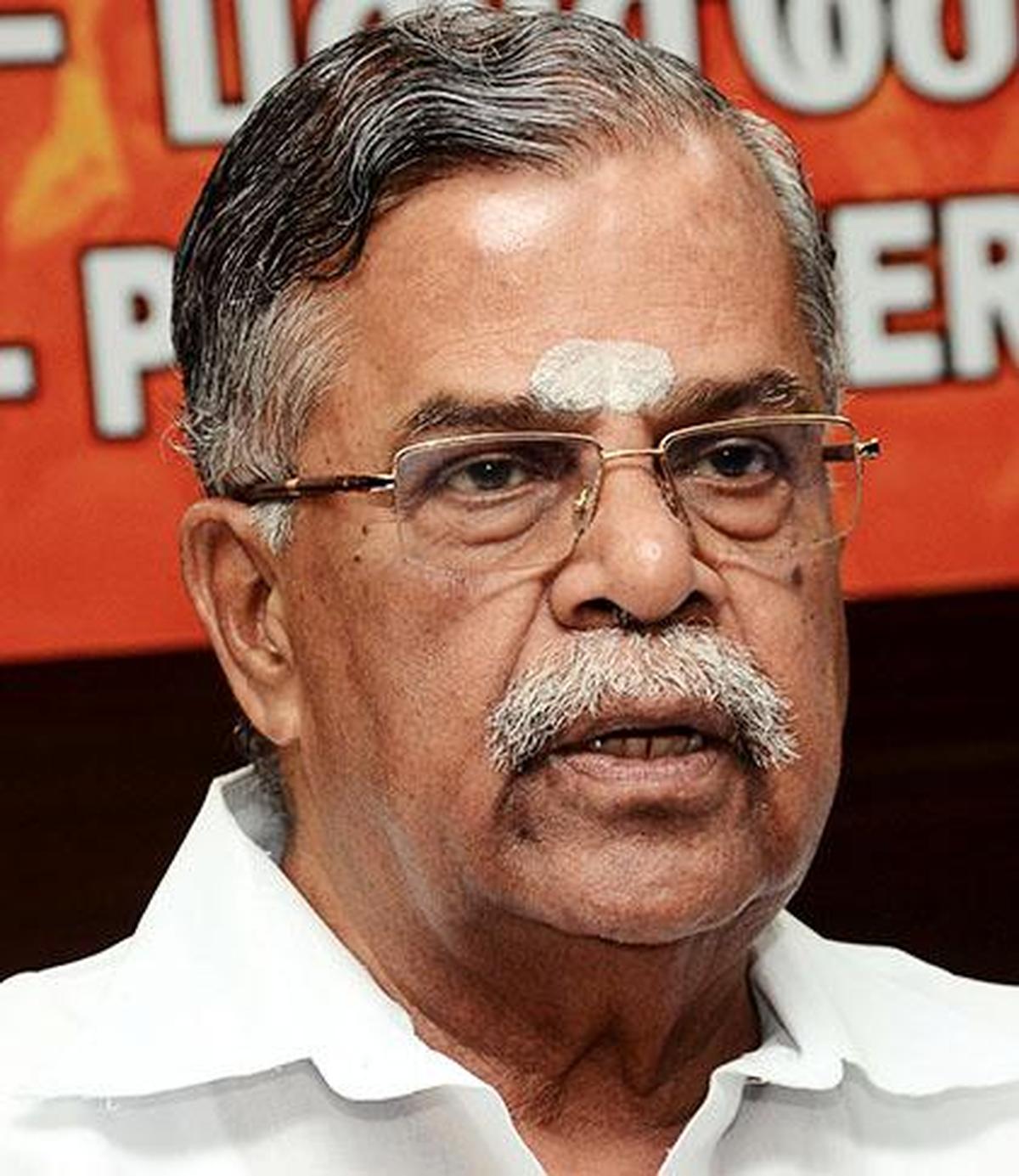 BJP does a balancing act in T.N. by making Ganesan Manipur Governor ...