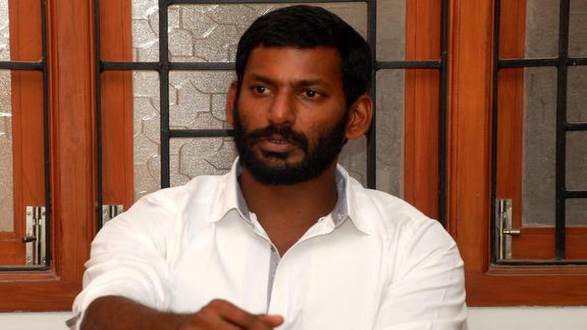 Vishal moves HC against his suspension from producers’ council - The Hindu