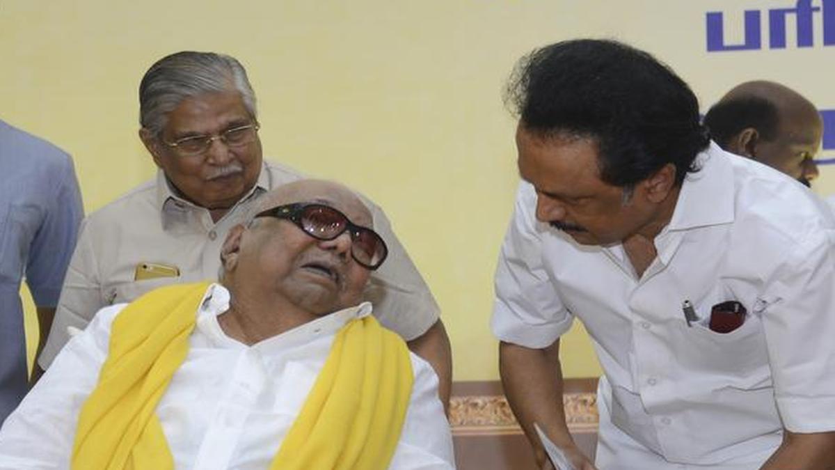 Stalin set to be DMK’s first working president - The Hindu