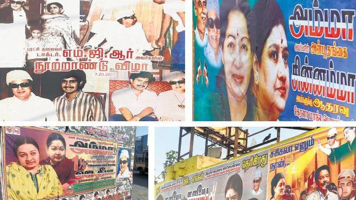 When posters added ammo to political battle - The Hindu