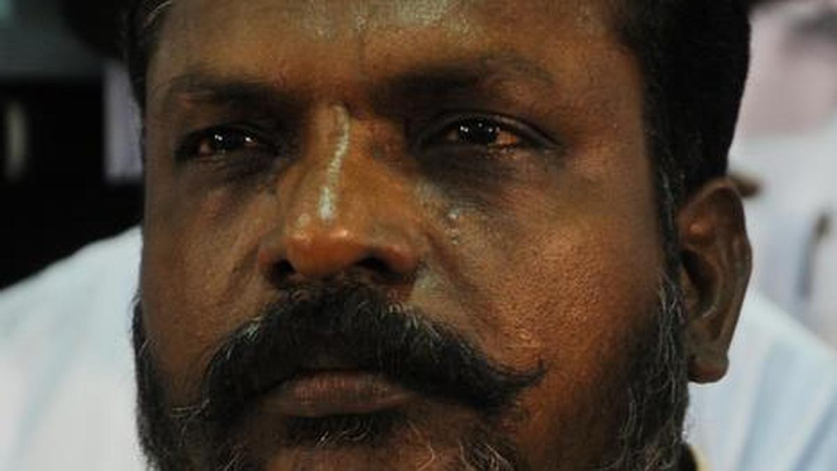 Thirumavalavan denies that he intimidated actor - The Hindu