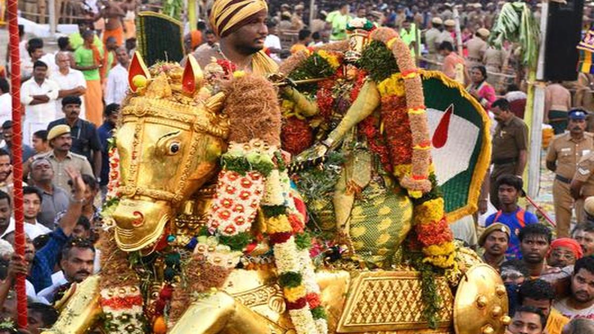 New facility to track Lord Kallazhagar - The Hindu