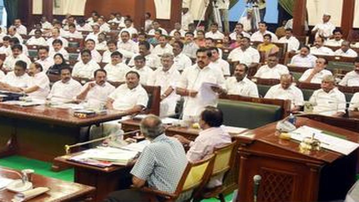 Tamil Nadu hikes the salary of MLAs to ₹1,05,000 - The Hindu